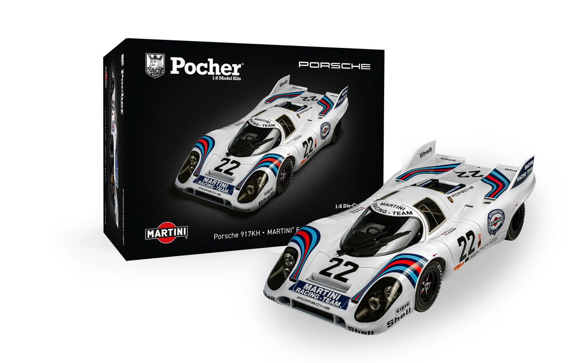 Exploring the Pocher Porsche 917KH 1:8 Scale Model Car Kit – Slick-Shifts