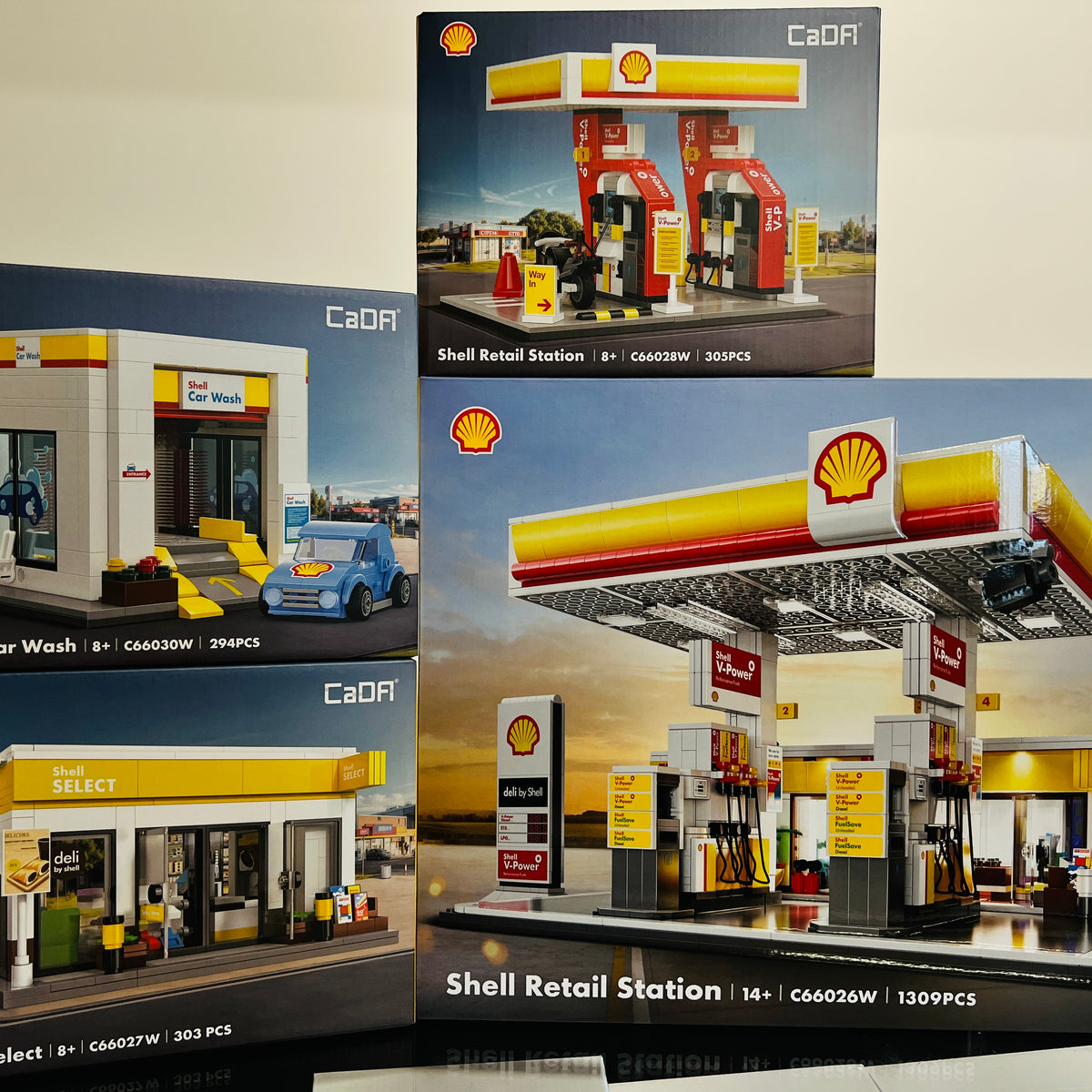 CaDA Shell Retail Stations (4) Service Station, Pumps, Shop, Car Wash ...