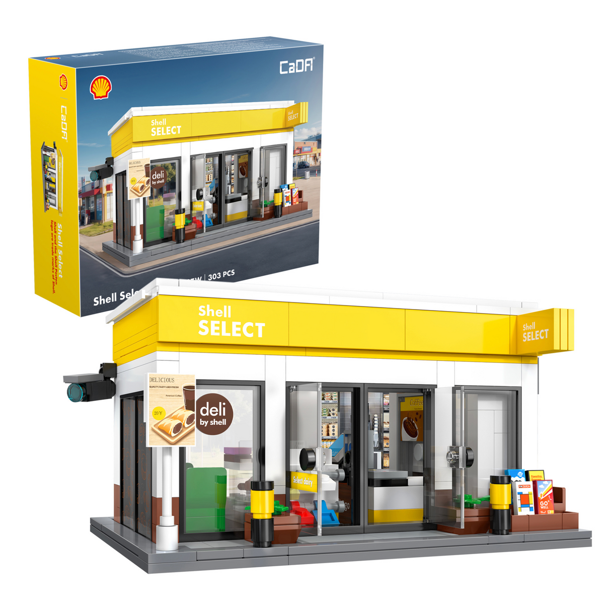 CaDA Shell Select 303 Pieces Brick Model Kit C66027W – Slick-Shifts