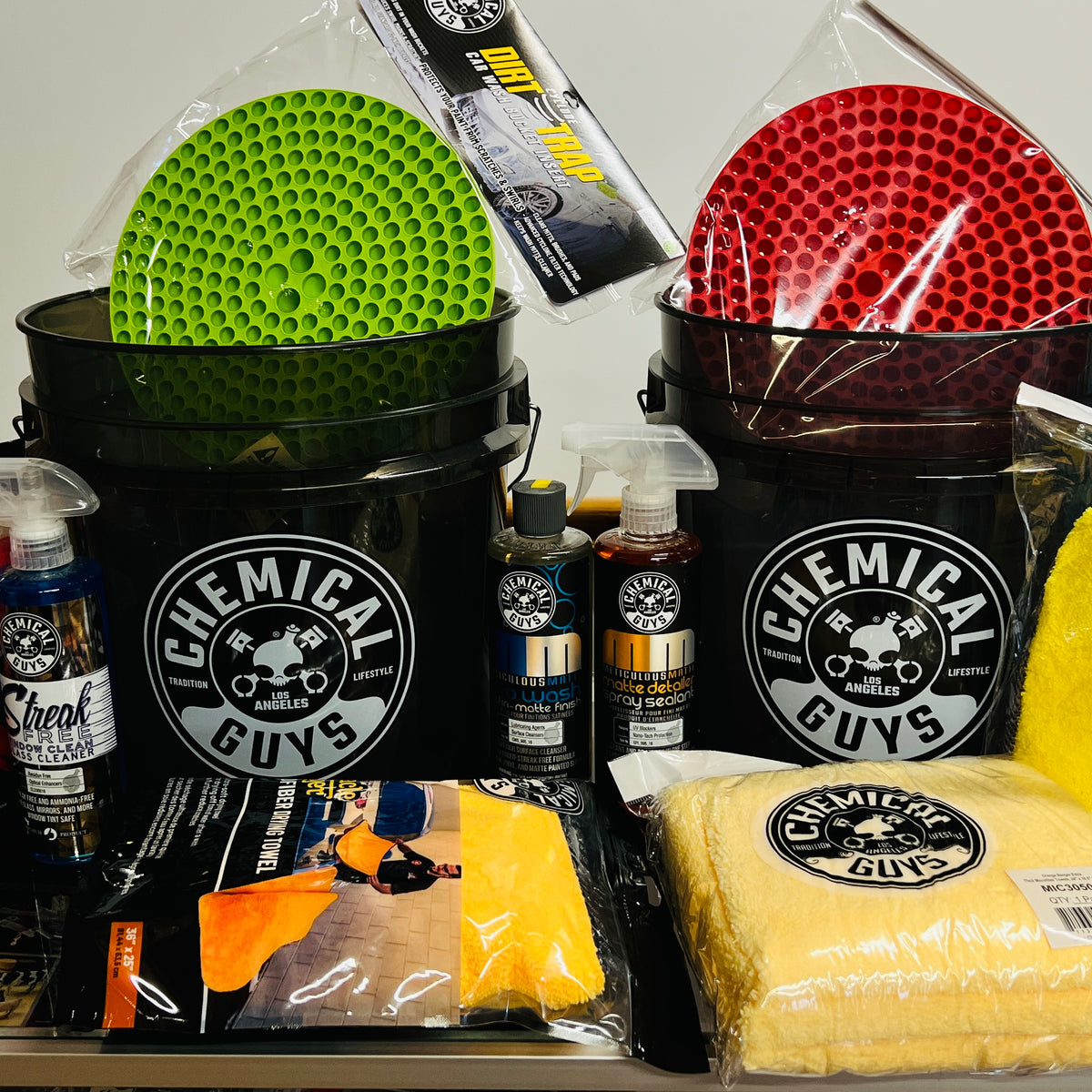 Chemical Guys Starter Kit Plus - Matte. Specific Matte Wash Kit – Slick ...