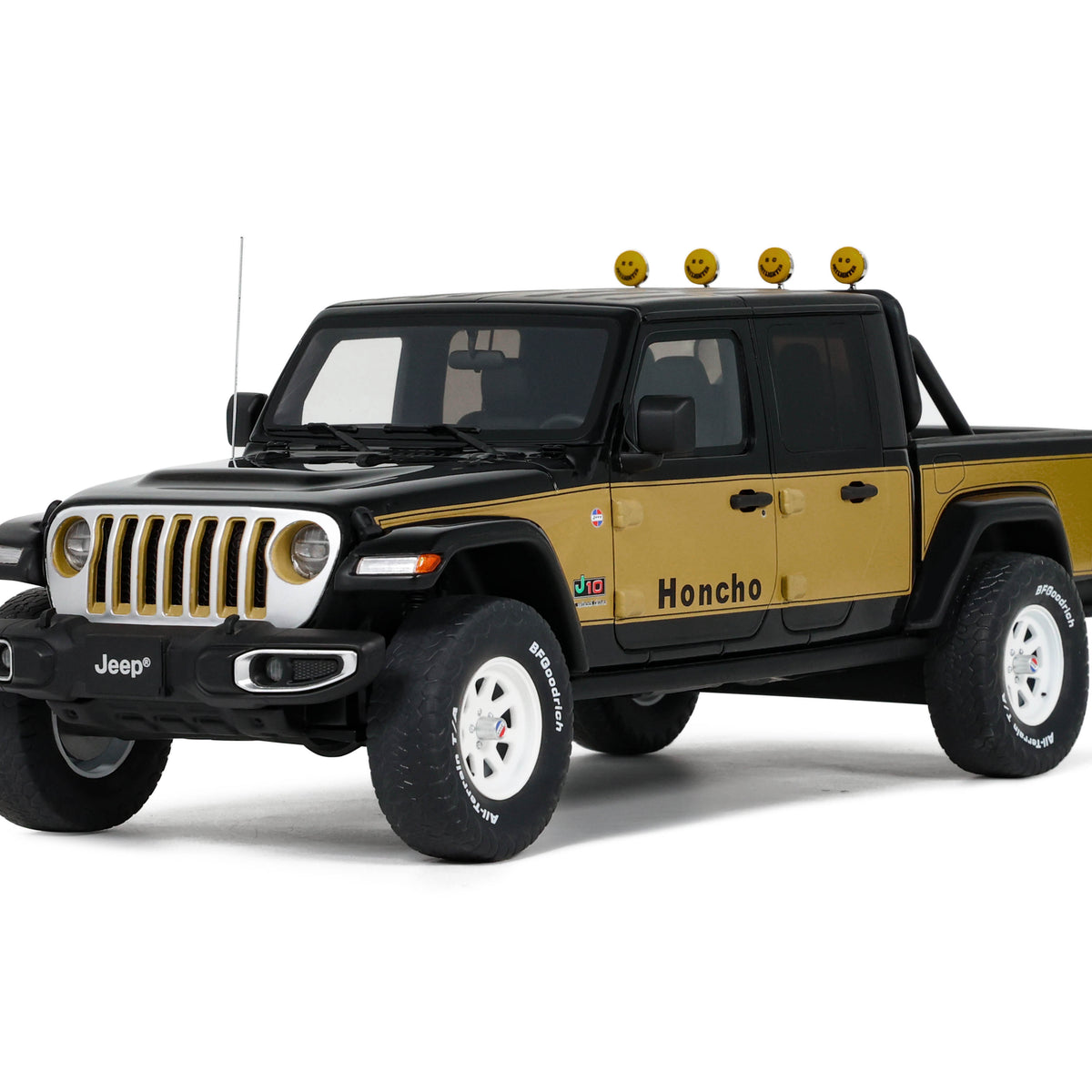 GT Spirit Jeep Gladiator Honcho Black 2020 1:18 - GT422 – Slick-Shifts