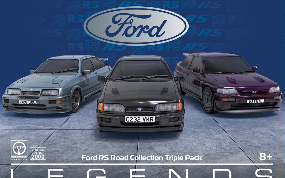 Scalextric Ford RS Road Collection, RS Cosworth Triple Car Pack C4666A ...