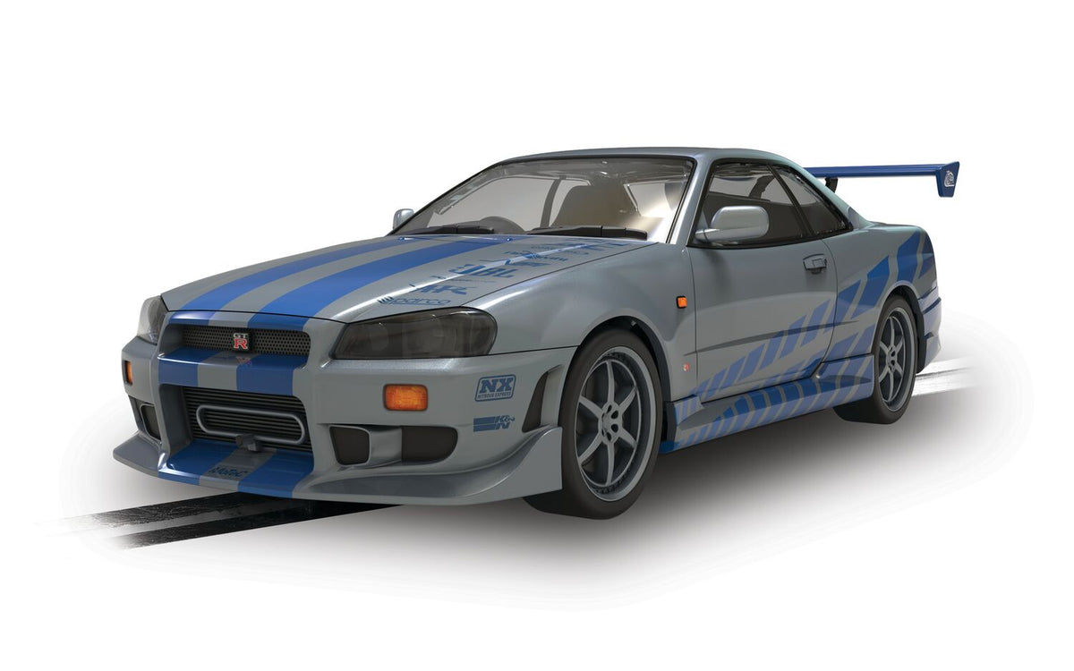Scalextric Nissan Skyline R34 2 Fast 2 Furious Brian O'Conner C4674 ...