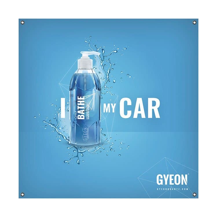Gyeon Banner - I Bathe My Car (Bathe wash soap Product based) – Slick ...